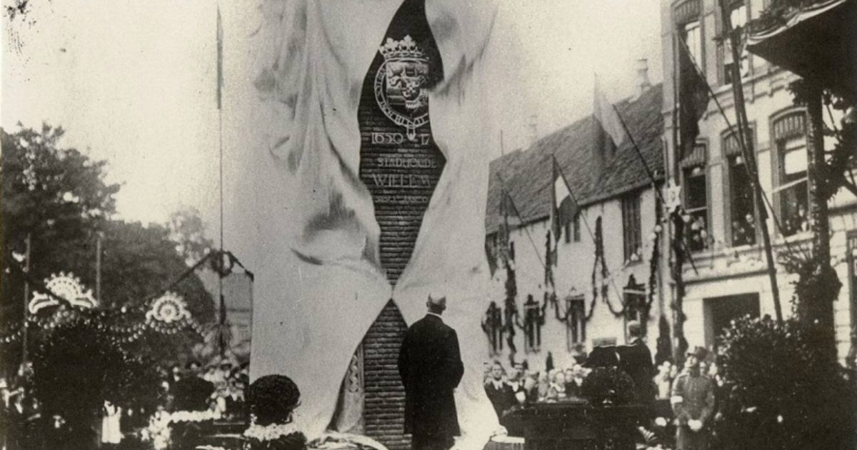 Onthulling standbeeld Willem III - Erfgoedweb Breda