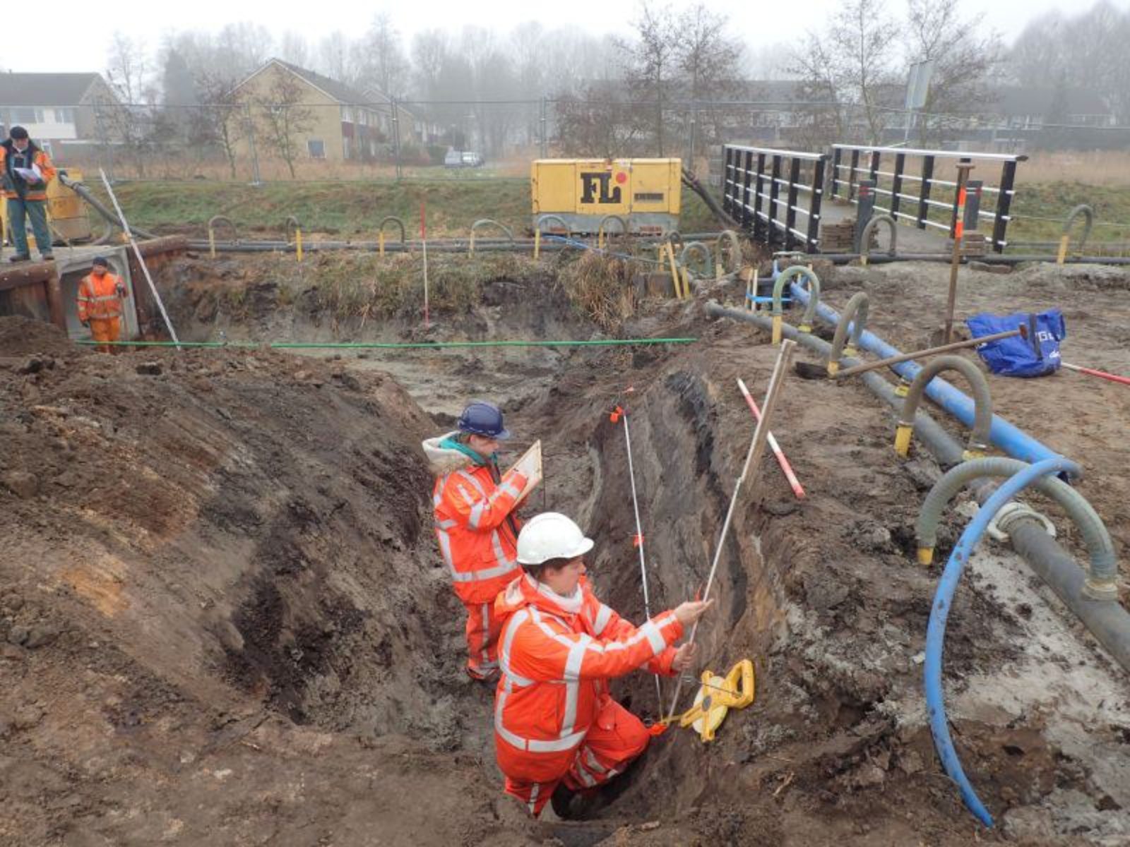 Doorsnede door Zwarte Dijk - Erfgoedweb Breda