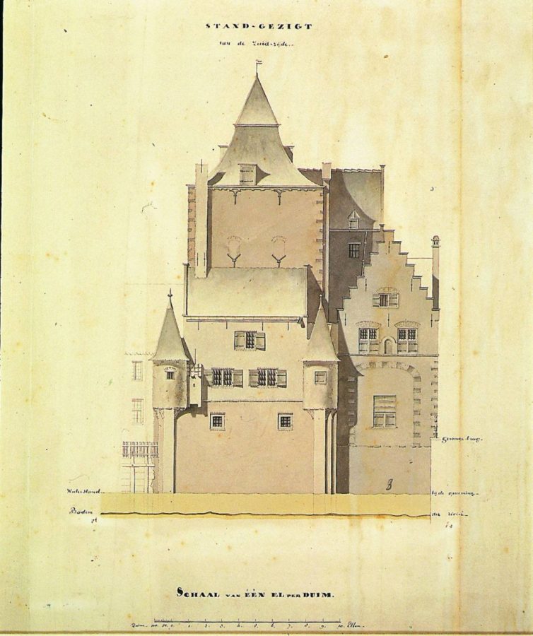 Afbraak van de laatste middeleeuwse toren - Erfgoedweb Breda